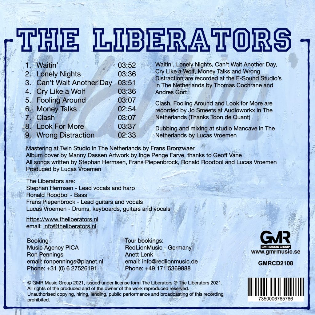 Waitin’ – CD - The Liberators